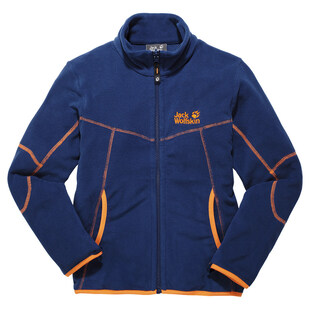Jack Wolfskin Boys Woodpecker Jacket (Night Sky) | Sportpursuit.com