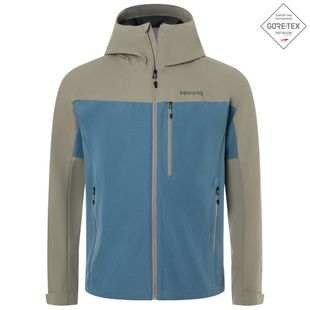 Marmot Mens ROM GTX Infinium Hooded Jacket (Vetiver/Moon River) | Spor