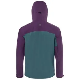 Marmot Mens ROM GTX Infinium Hooded Jacket (Purple Fig/Dark Jungle)