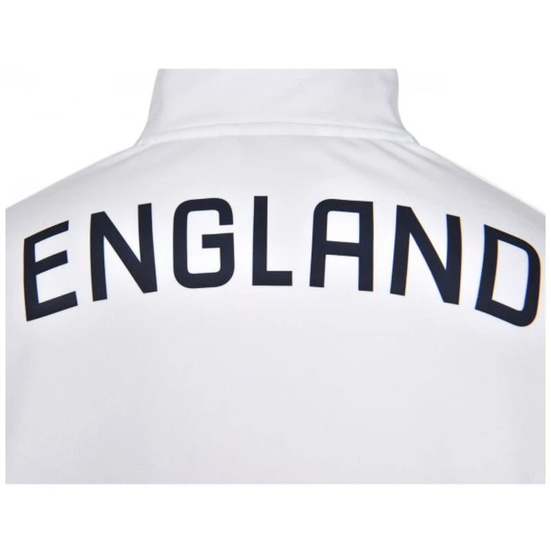 Canterbury Mens England Anthem Track Jacket (White) | Sportpursuit.com