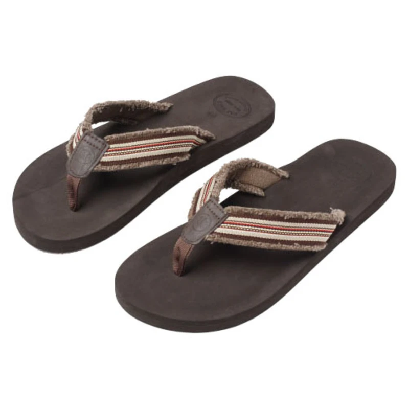 Fat Face Mens Harris Flip Flops (Brown) | Sportpursuit.com