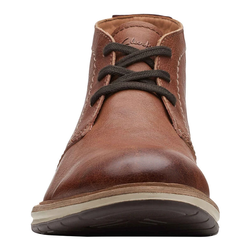 Clarks Mens Chantry Mid Casual Boots (Grey) | Sportpursuit.com