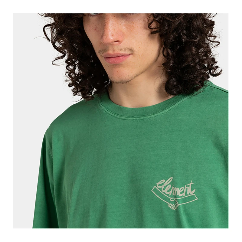 Element Mens Collab T-Shirt (Green/Foliage) | Sportpursuit.com