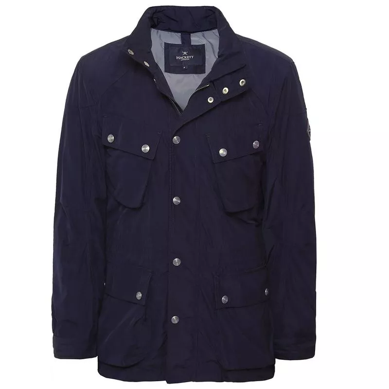 Hackett Mens Velospeed Jacket (Navy) | Sportpursuit.com