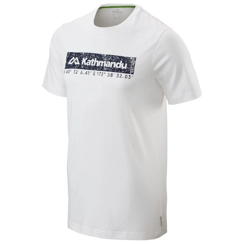 Kathmandu Mens Kmd T-Shirt (White) | Sportpursuit.com