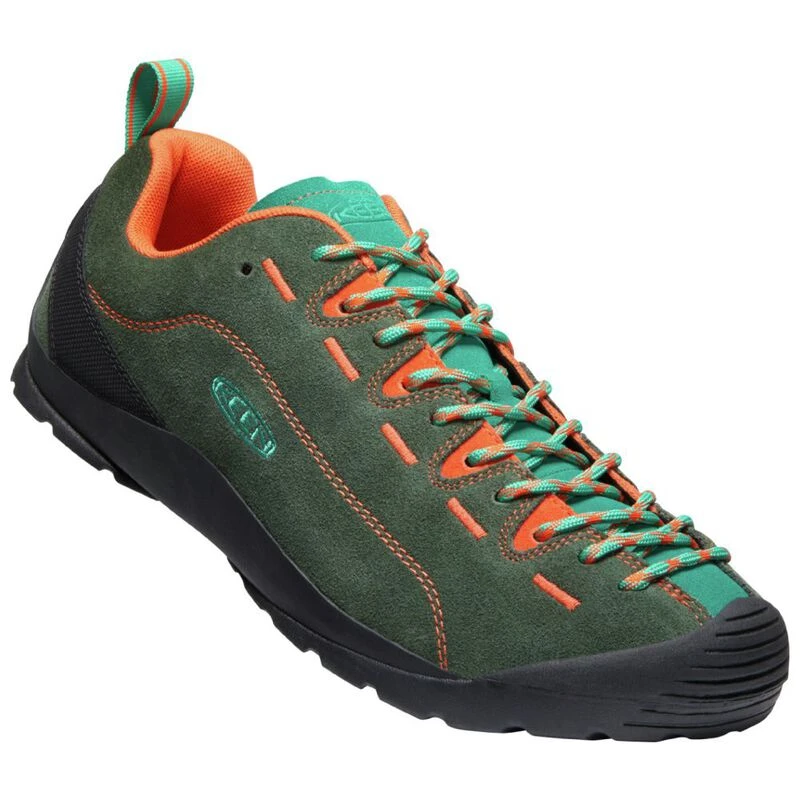 Keen Mens Jasper Shoes (Dark Green/Greenlake) | Sportpursuit.com