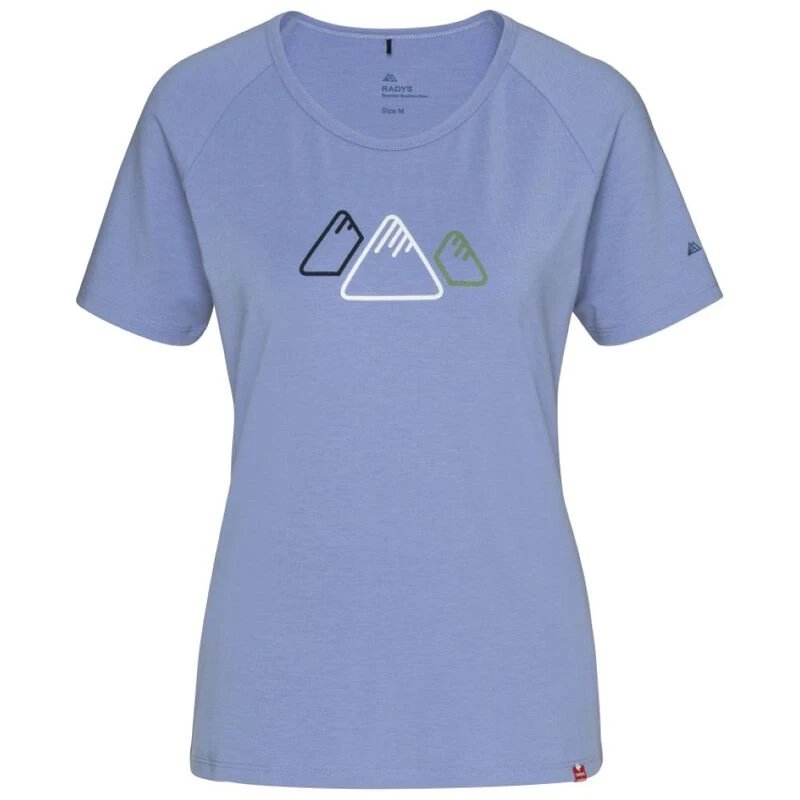 R adys Womens Travel T Shirt Iris Flower Sportpursuit r-adys-womens-travel-t-shirt-iris-flower-sportpursuit