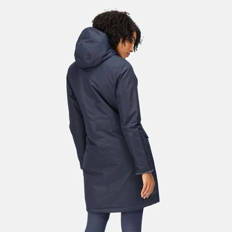 Regatta Womens Rimona Waterproof Insulated Parka Jacket (Navy) | Sport