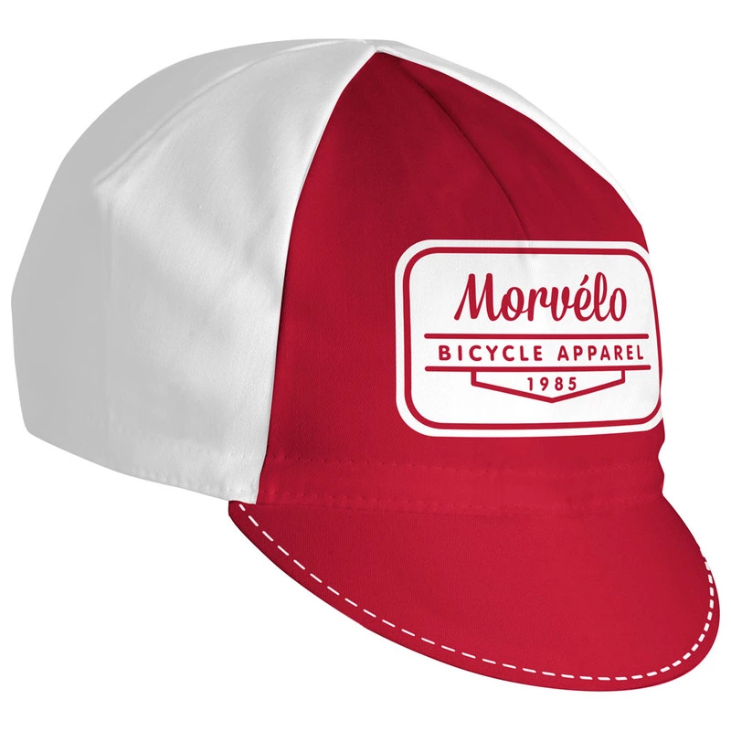 Morvelo Eighty Five Cycle Cap (Red/White) | Sportpursuit.com