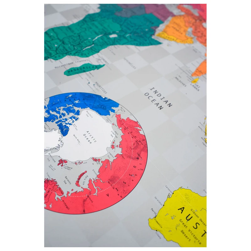 The Future Mapping Company Paper Future Map v.3 World Map (1015 x 575m