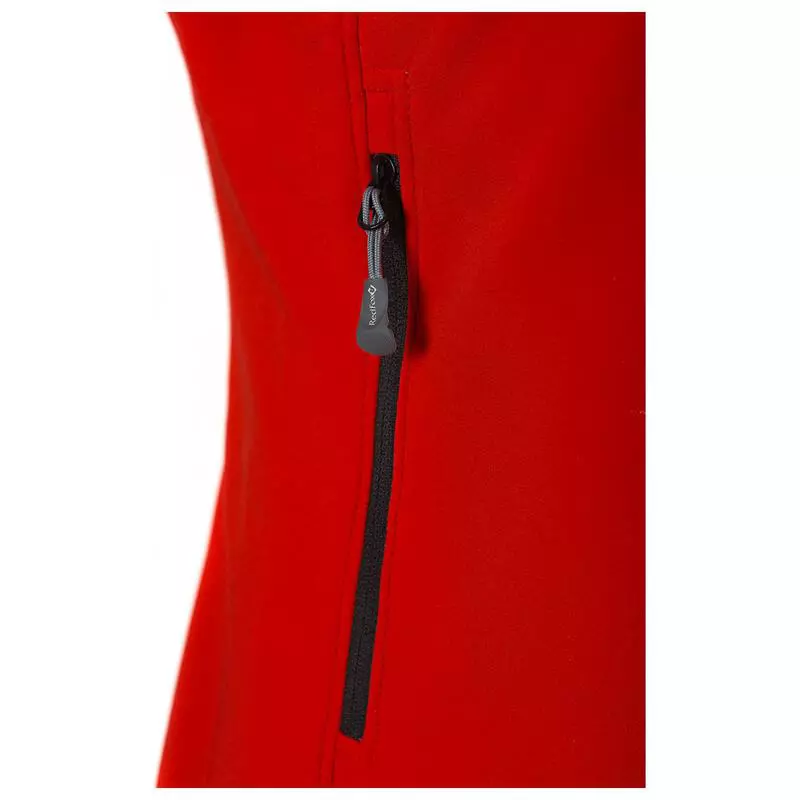RedFox Womens Yoho Softshell Jacket (Dark Red) | Sportpursuit.com