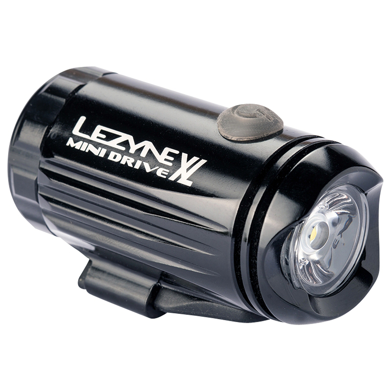 Lezyne Mini Drive XL Front Light (Black) | Sportpursuit.com
