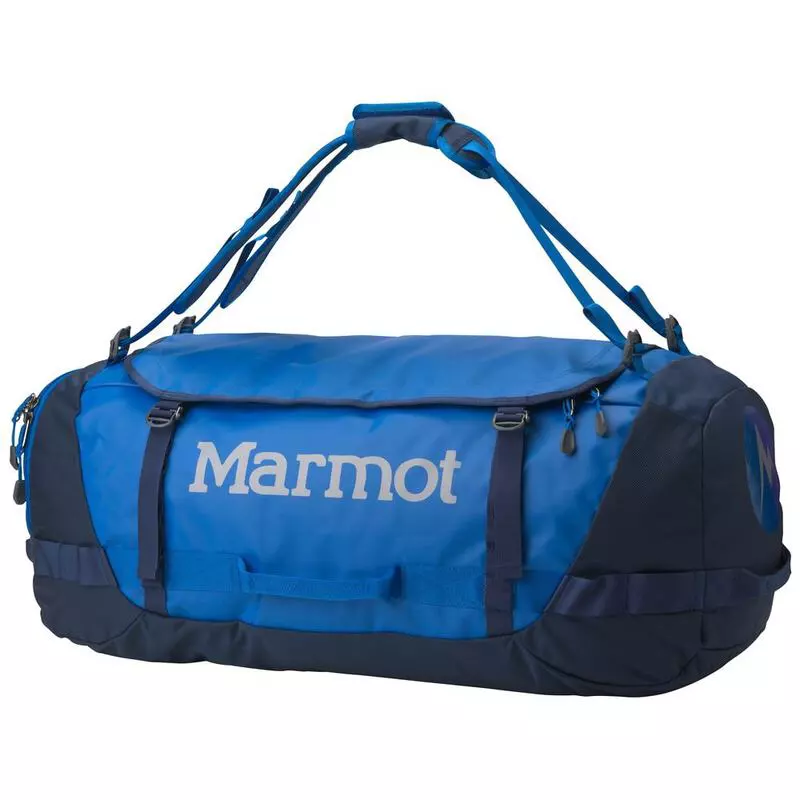 Marmot Long Hauler Large Duffle Bag (Peak Blue/Vintage Navy) | Sportpu