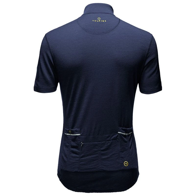 Vulpine Mens Merino V3 Alpine Jersey (Classic Navy) | Sportpursuit.com