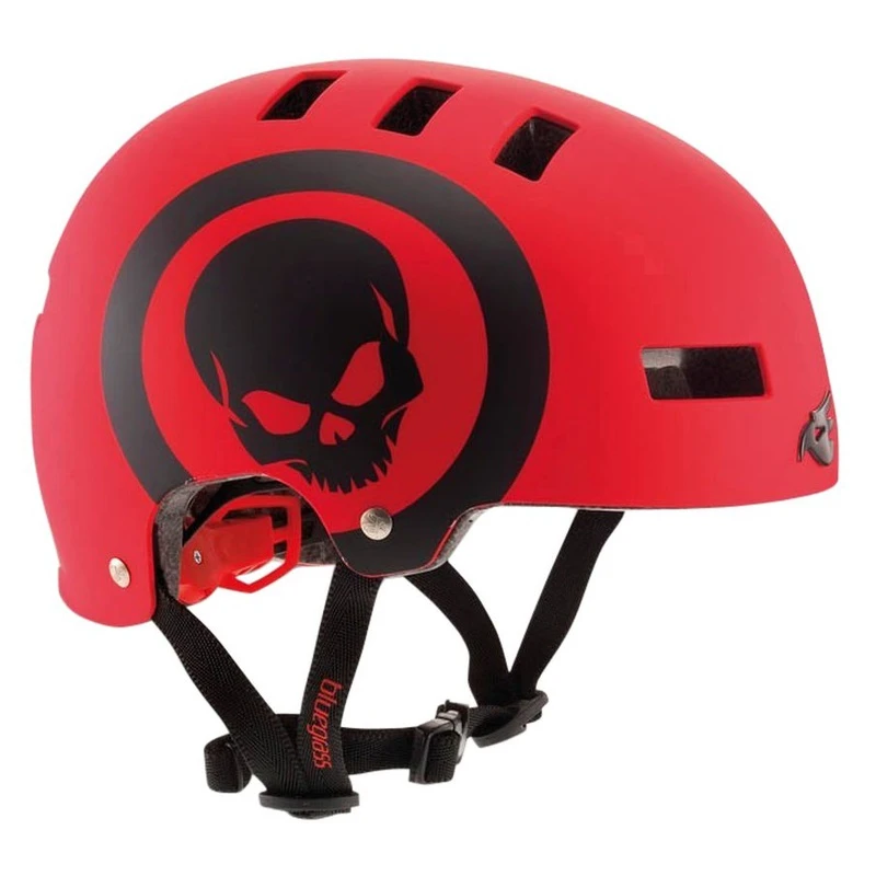 Bluegrass Superbold Helmet (Skull Matt Red) | Sportpursuit.com