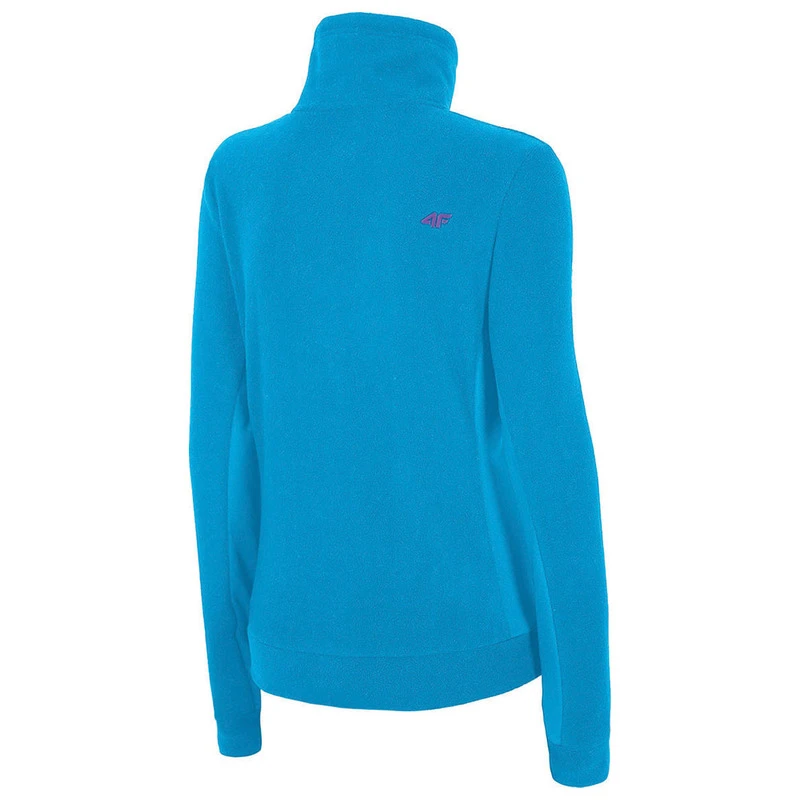 4F Womens 240 gsm Fleece Jacket (Turquoise Sport) | Sportpursuit.com